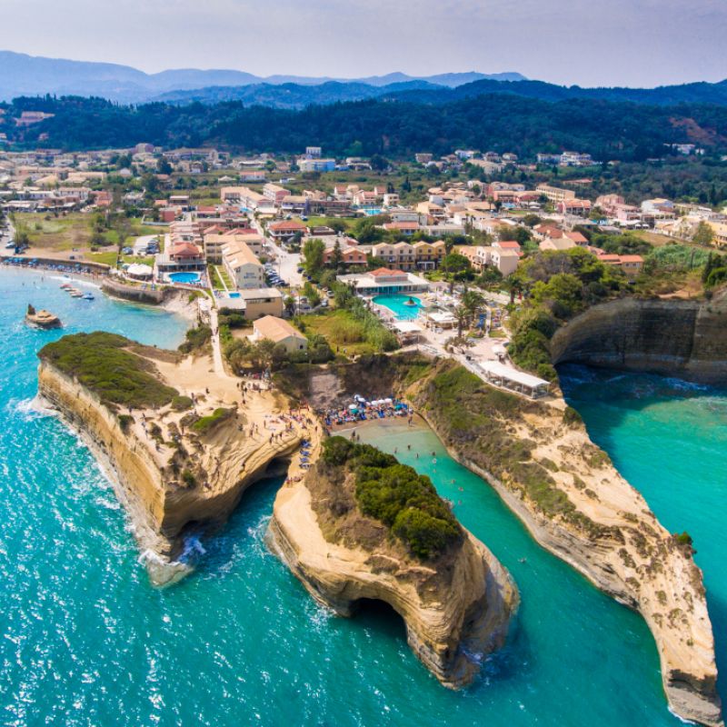 Charter avion Corfu , Grecia din Bucuresti, Cluj-Napoca, Timisoara, Sibiu